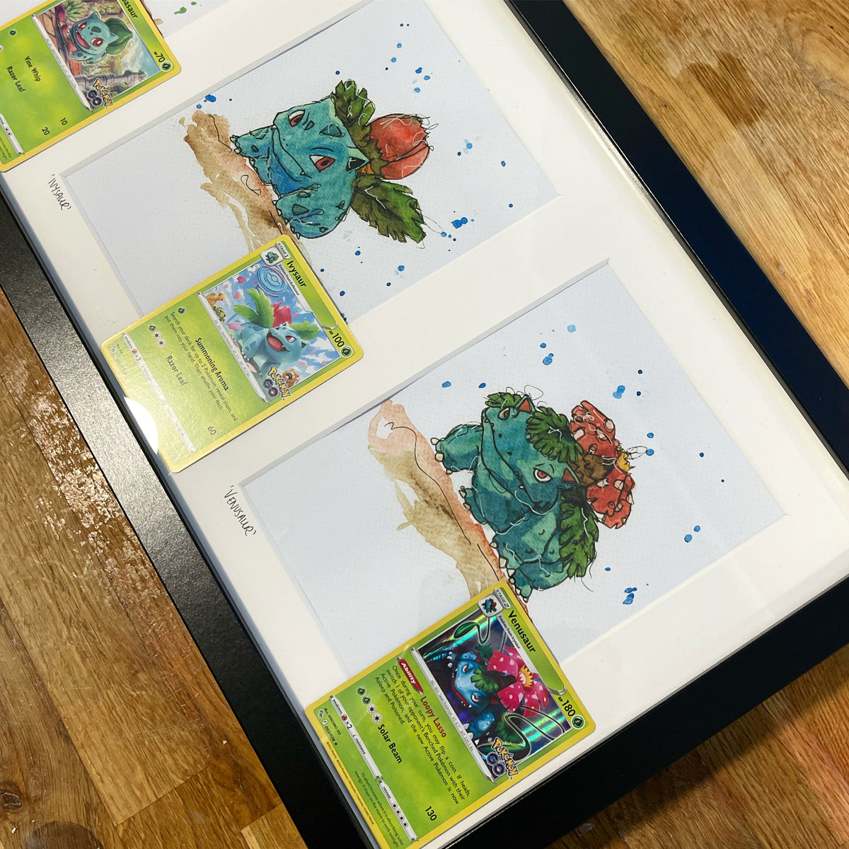 Bulbasaur Evolution Trio – Halewood Illustrations